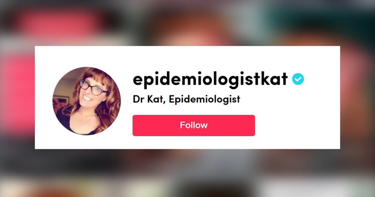 Epidemiologist And TikTok Influencer Dr. Katrine Wallace Using Social ...