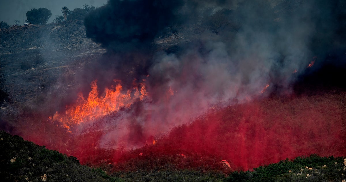Smoke Advisory Issued For Orange County Due To Chaparral Fire - CBS Los ...