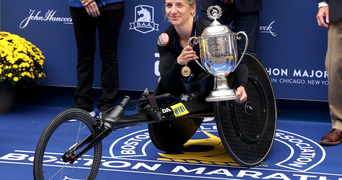 Manuela Schar Wins Boston Marathon Women's Wheelchair Race For Third ...