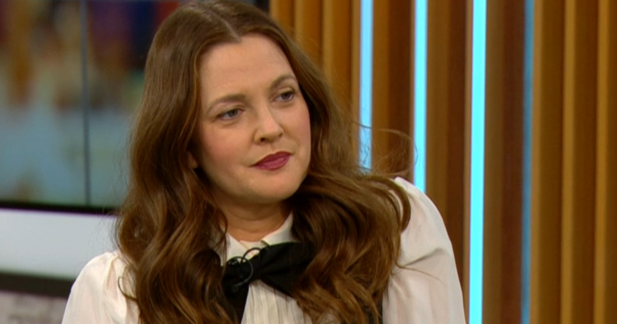 Drew Barrymore on her "quiet, confident journey" to sobriety - CBS News
