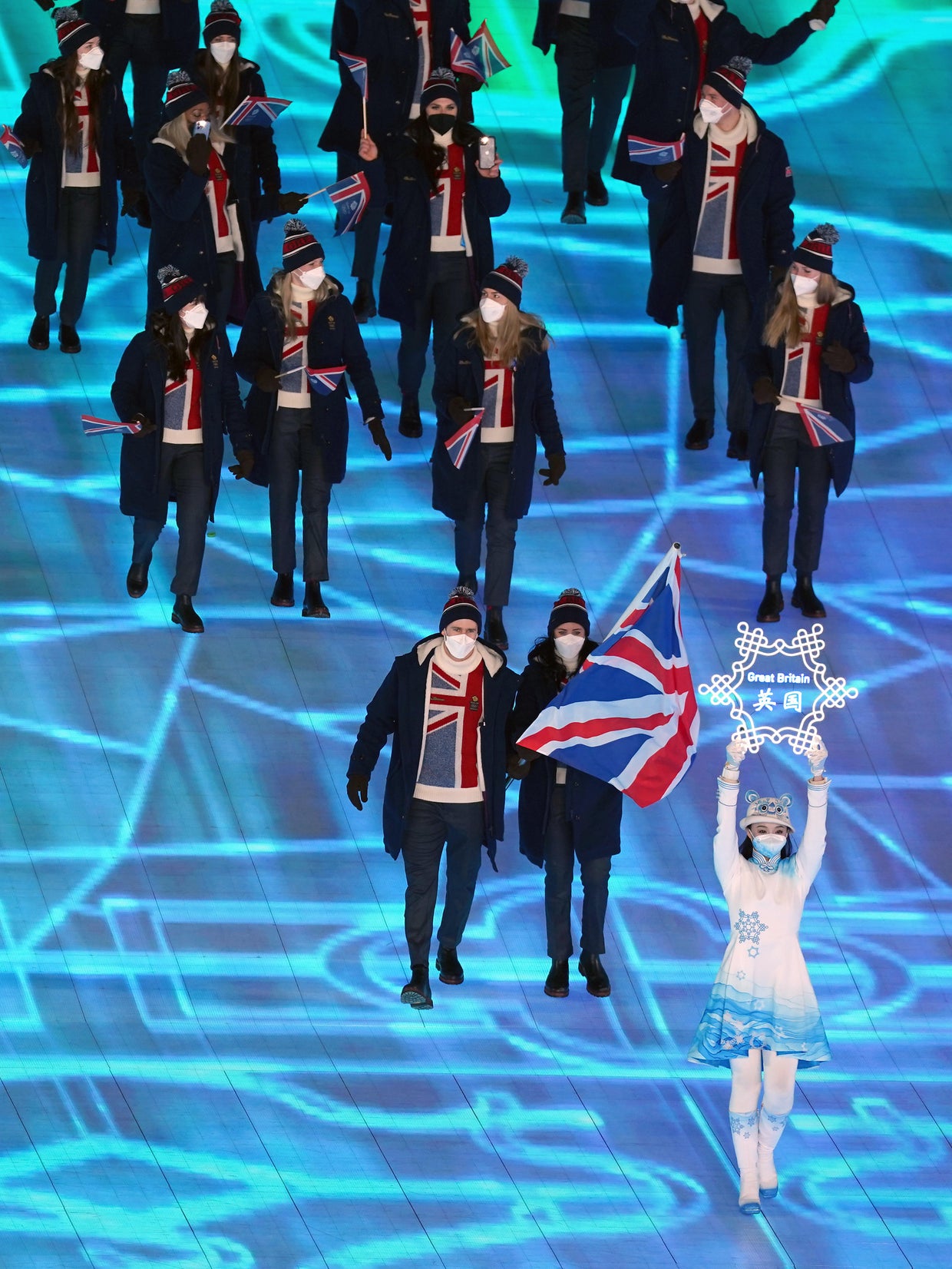 Photos of the 2022 Beijing Winter Olympics opening ceremony