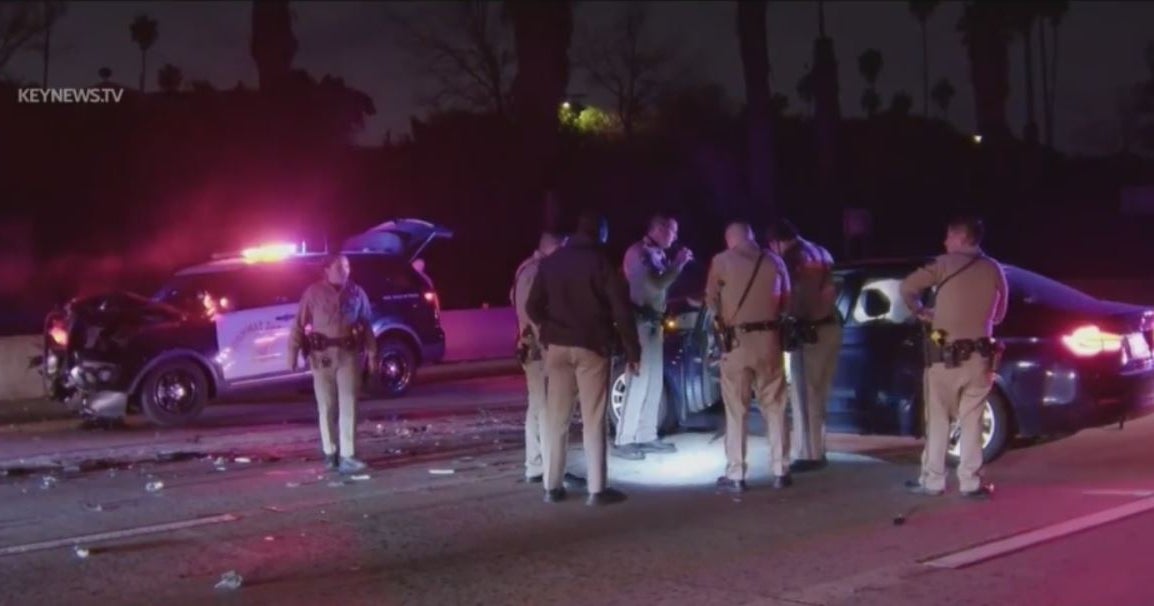3 Hurt After 'Heroic' CHP Officers Put Vehicle In Path Of Wrong-Way ...