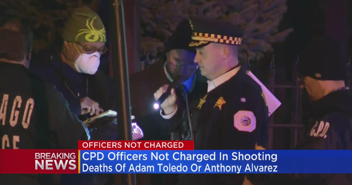 CPD officers not charged in shootings deaths of Adam Toledo or Anthony ...