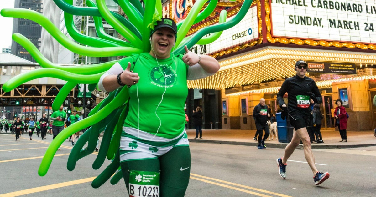 Expect road closures this weekend for the Shamrock Shuffle - CBS Chicago