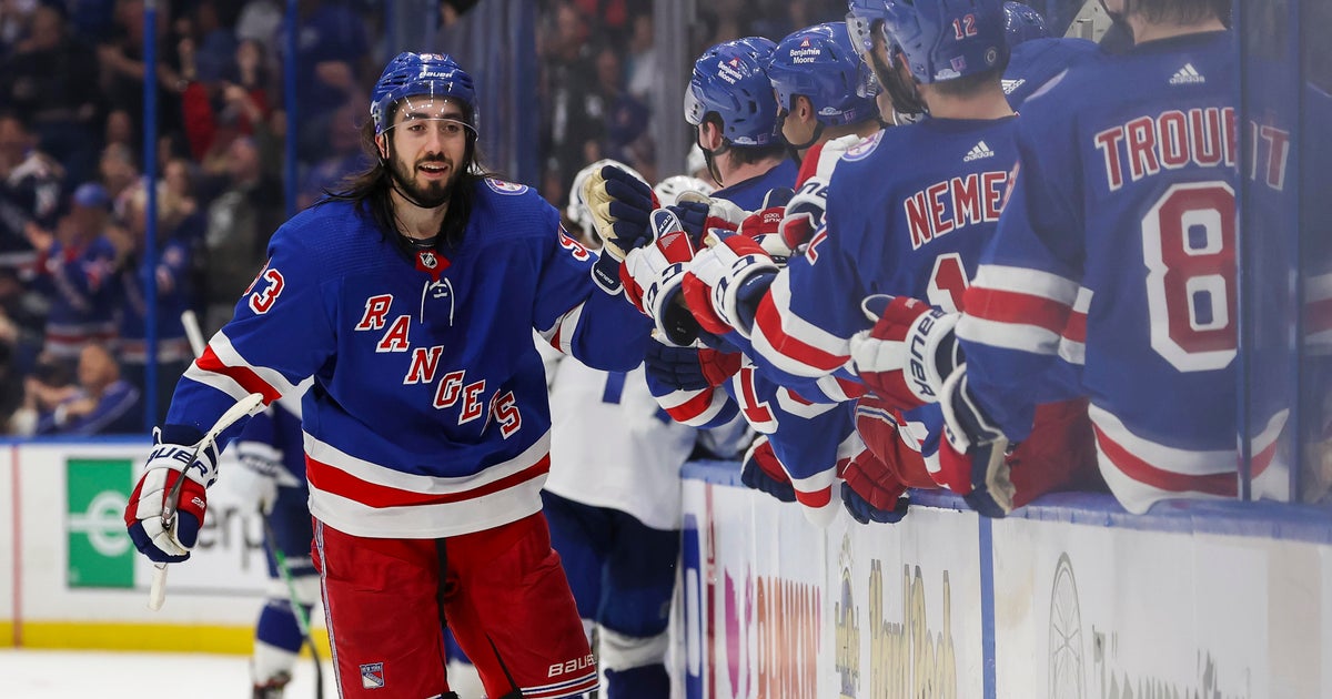 Zibanejad scores late, Rangers beat Lightning - CBS New York