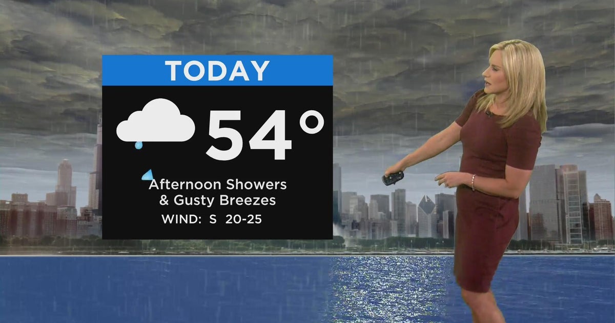 Chicago First Alert Weather: Showers Wednesday night, warmup ahead ...
